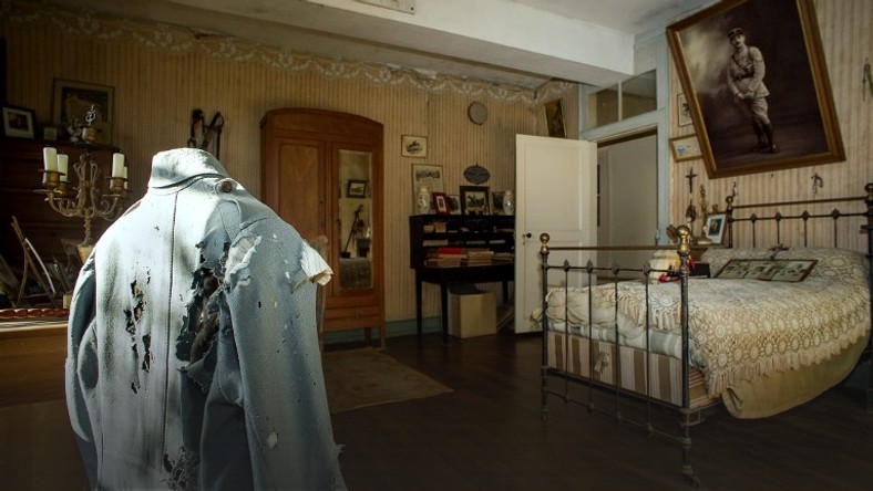 Pokój francuskiego żołnierza pozostał nietknięty przez prawie 100 lat ...