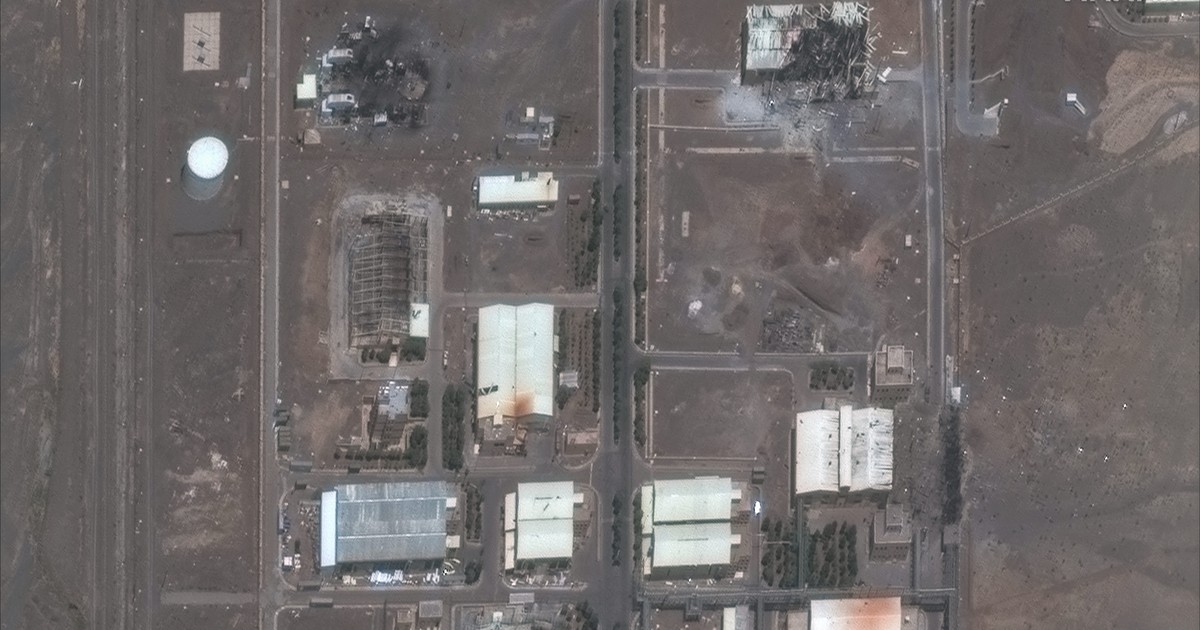 Satellite images show extensive damage that Israeli fighter jets ...