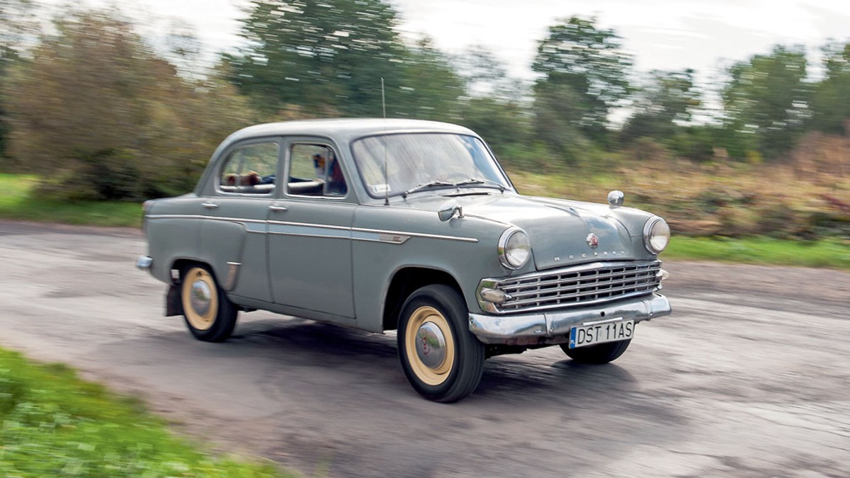 Moskwicz 403 - prymitywny i źle zmontowany. Ale miał też zalety