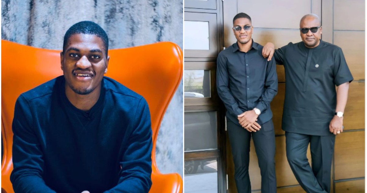 Video: John Mahama says his footballer son Sharaf is single | Pulse Ghana