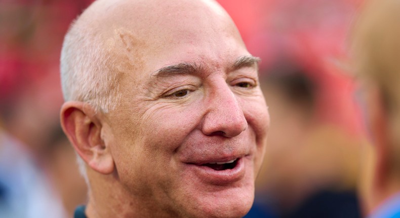 Jeff Bezos, accidental style icon, was spotted at Coachella in a ...