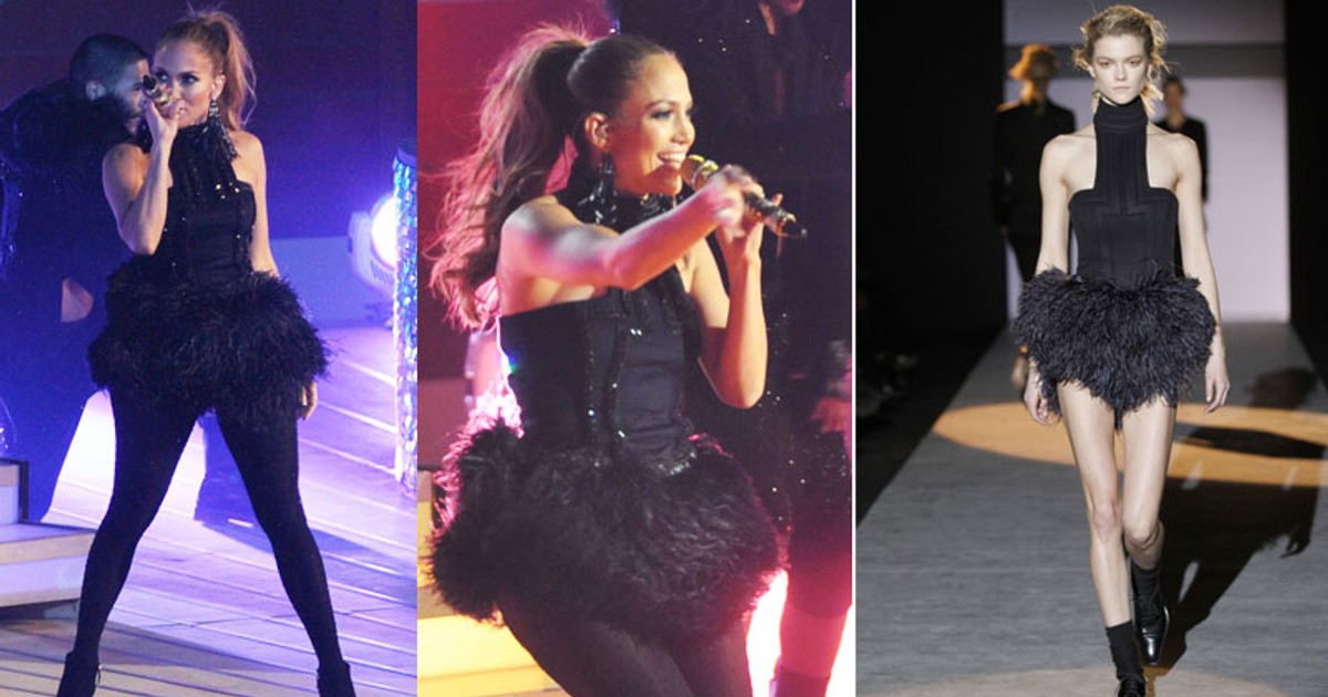 Jennifer Lopez i Kasia Struss w identycznych sukienkach! - Plejada.pl