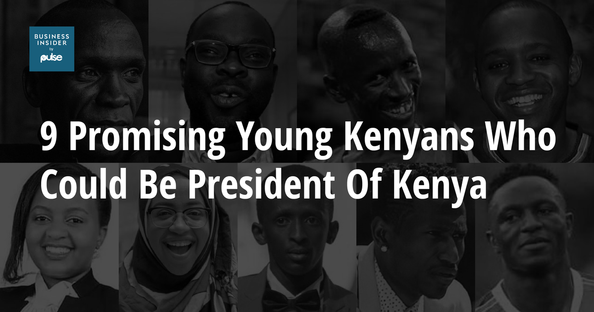 9 promising young Kenyans who could be president of Kenya | Business ...