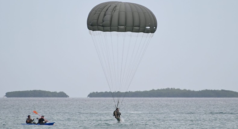 US commandos showed off their little-known underwater skills in Army ...