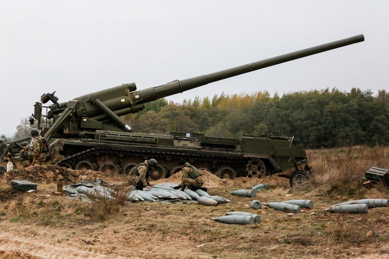 Gigantyczne działo Ukrainy znowu daje popalić Rosjanom [WIDEO]