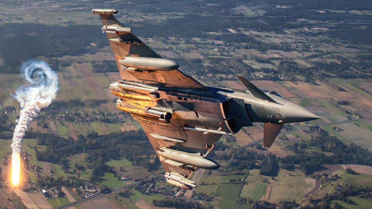 NATO roztoczyło "powietrzną tarczę" nad Polską. Sojusz pokazuje zdjęcia