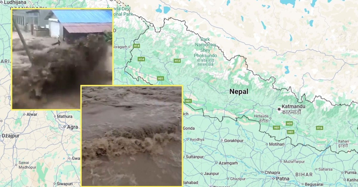 Potężne ulewy przechodzą przez Nepal. Władze informują o ...