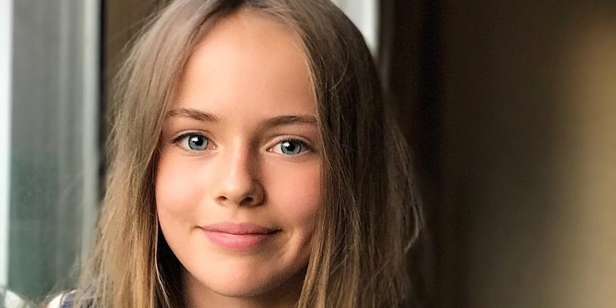 Kristina Pimenova Najpiękniejsza Dziewczynka świata Dziecko