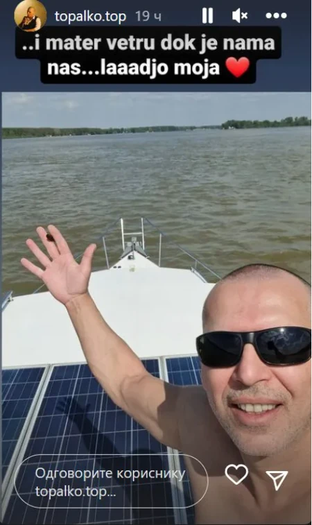 Topalko pokazao unutrašnjost svog broda: Nazvao ga je po najvoljenijoj ...