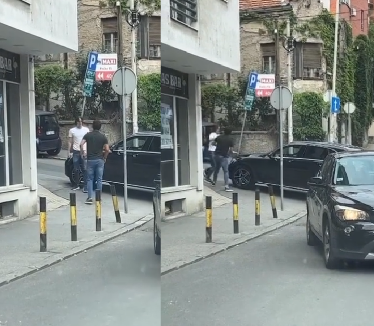 Tuča na Zvezdari: Ostavili automobile nasred ulice, pa izašli da se biju - Blic