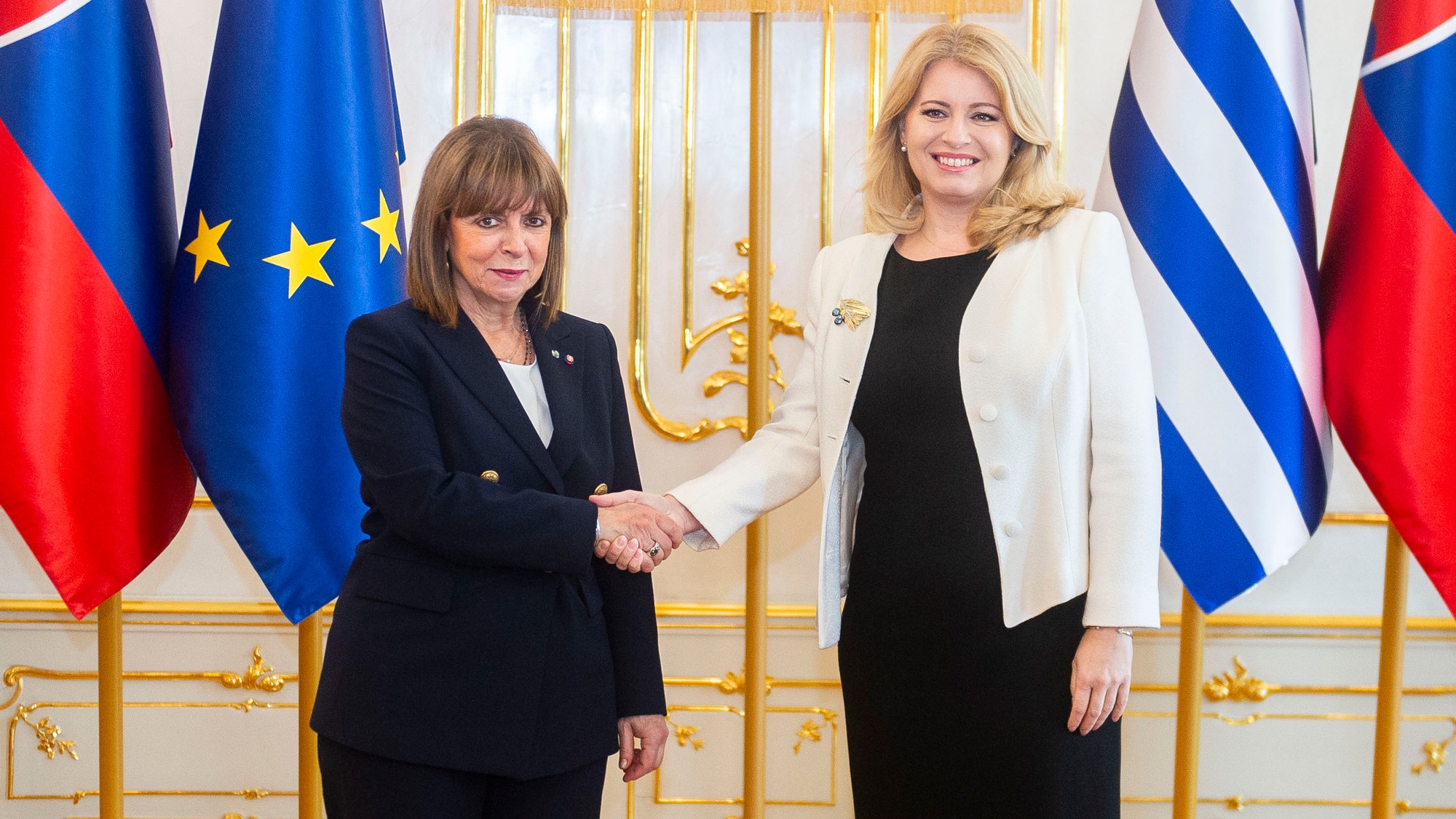 Čaputová sa stretla s gréckou prezidentkou: V čom by sme mohli s ...