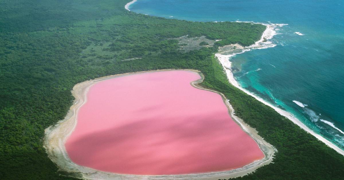 Pink jezero Hillier Australija Noizz