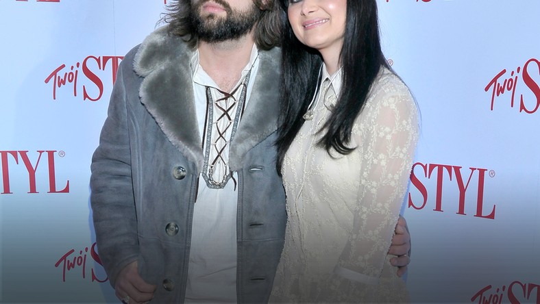 Anna Rusowicz z mężem na imprezie - Kobieta