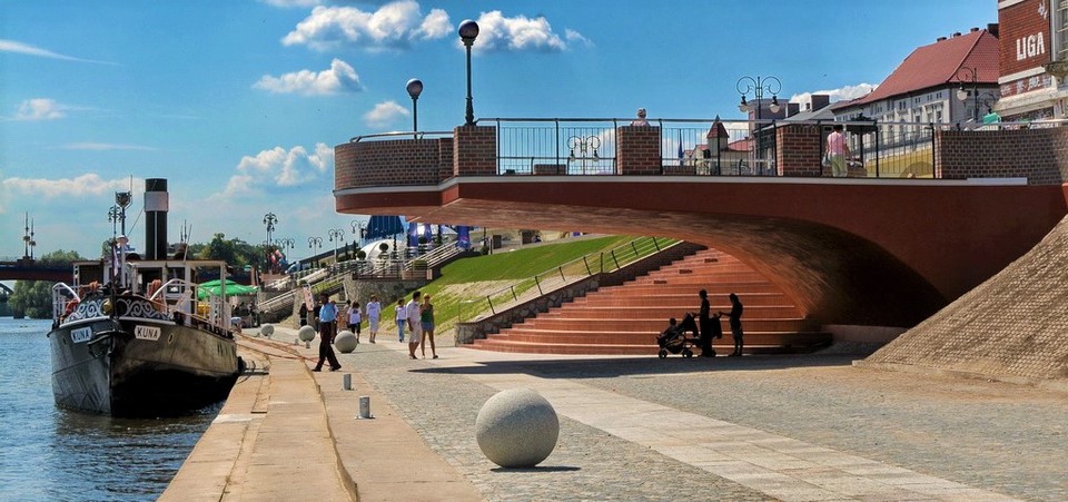 Bulwar nadwarciański w Gorzowie Wielkopolskim może być nowym cudem ...