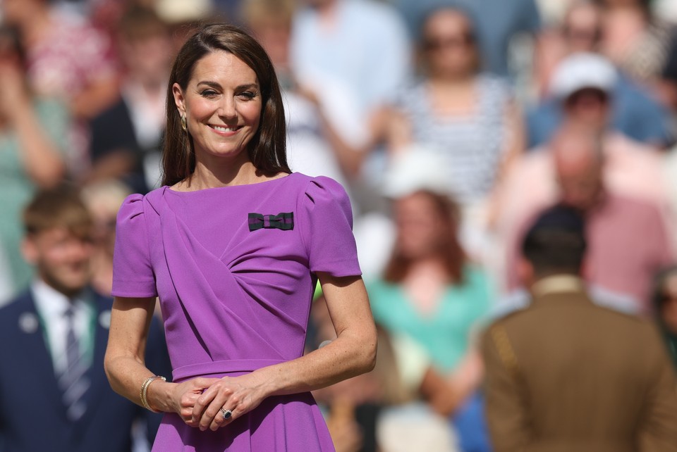 Księżna Kate wręczyła trofeum zwycięzcy Wimbledonu. Piękny gest ...