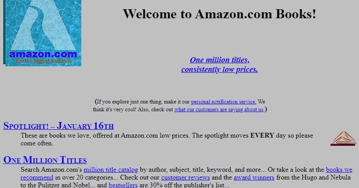 Amazon launched 30 years ago with one product. Now it's an empire that ...