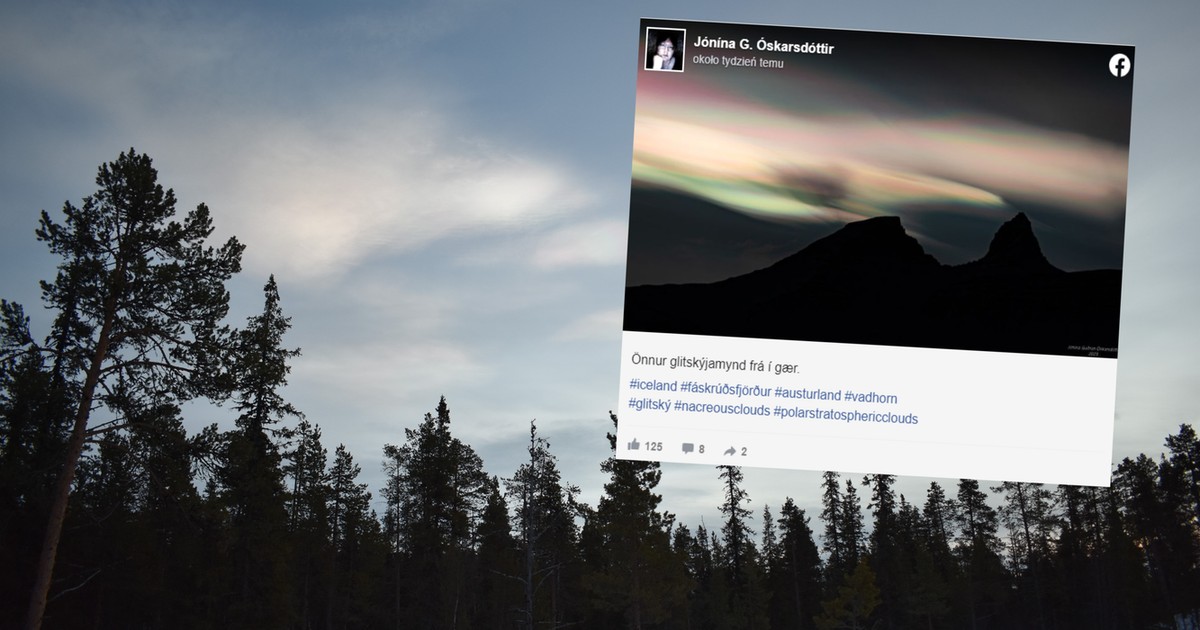 Tęczowe chmury pojawiają się na niebie Europy. To złowrogi znak ...