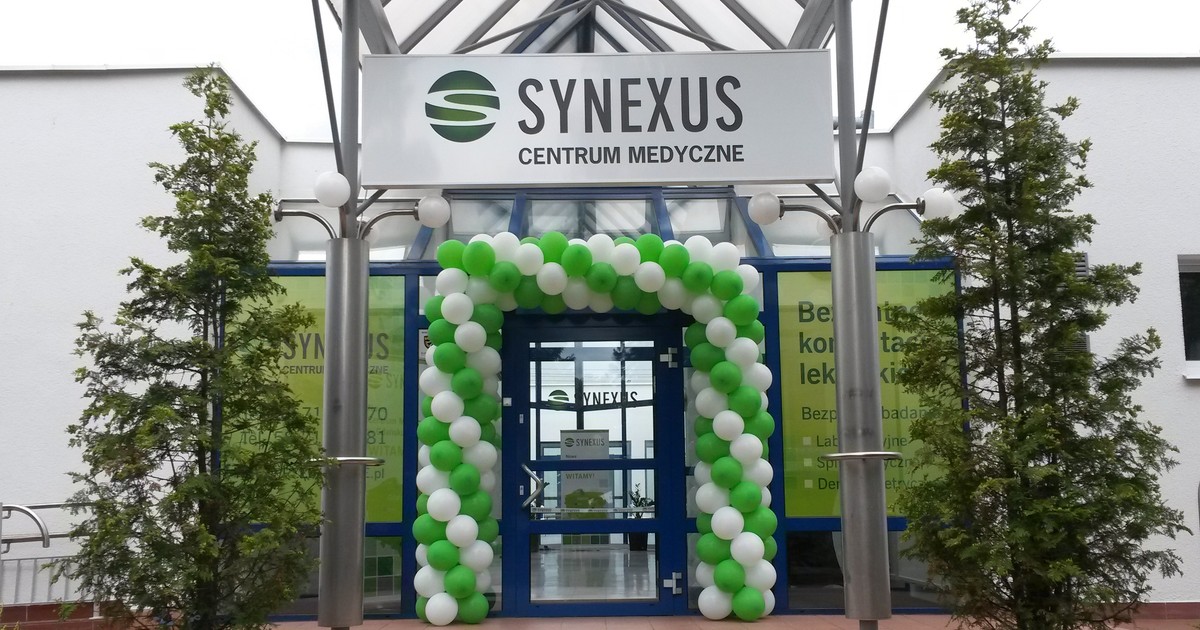 Odwiedź centrum medyczne Synexus!