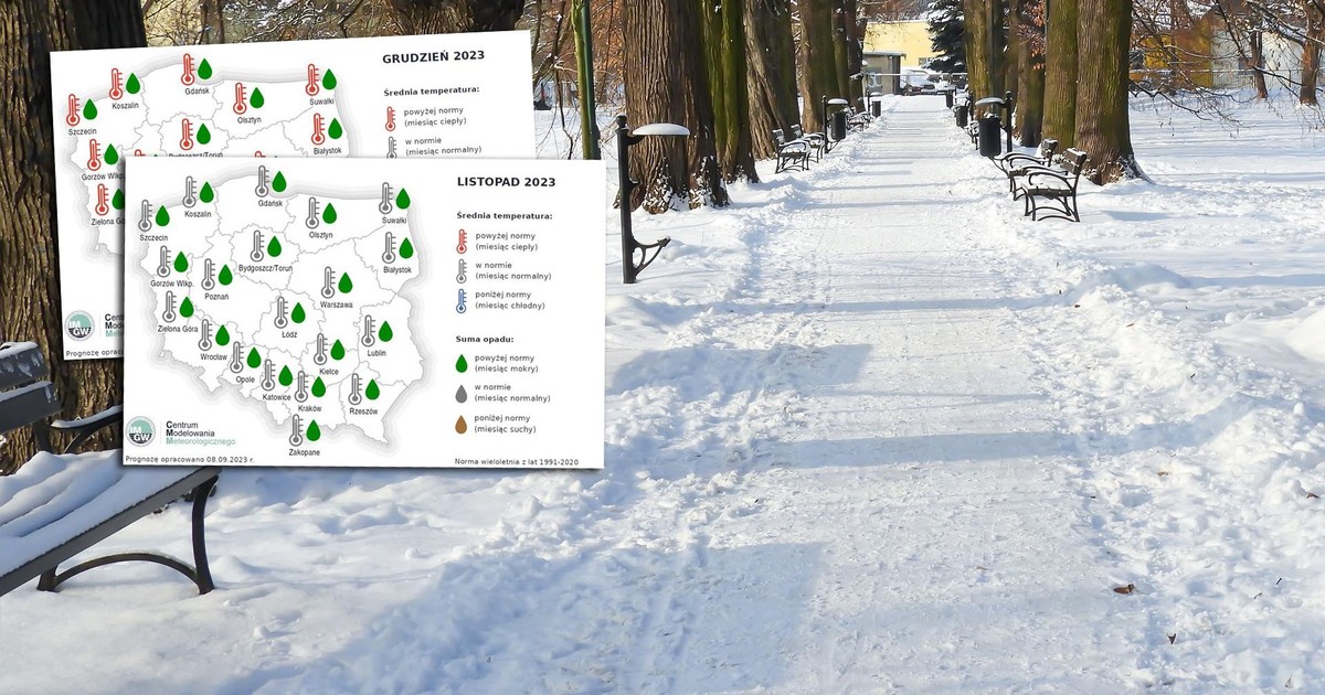 IMGW przedstawił prognozę na najbliższe miesiące. Wiemy, kiedy będzie ...