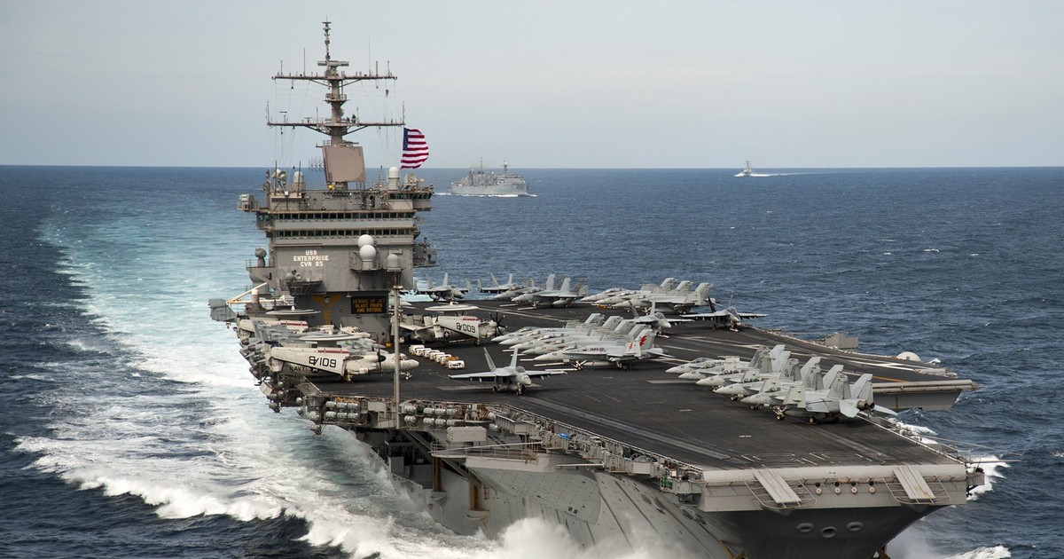 Here's how the world's first nuclear-powered aircraft carrier lives on ...