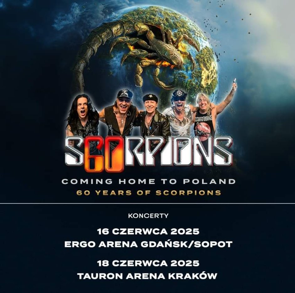 Scorpions wracają do Polski. Legendarna niemiecka formacja już od wielu ...