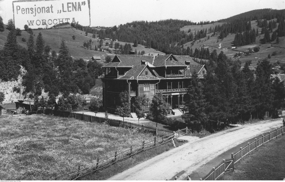 Worochta (Ukraina). "Narty, dancing, brydż" - tak się bawiono na ...