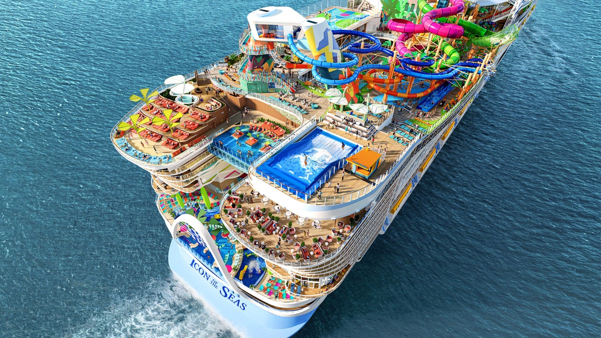 Zbudują największy statek świata. "Titanic był mały". Icon of the Seas ...