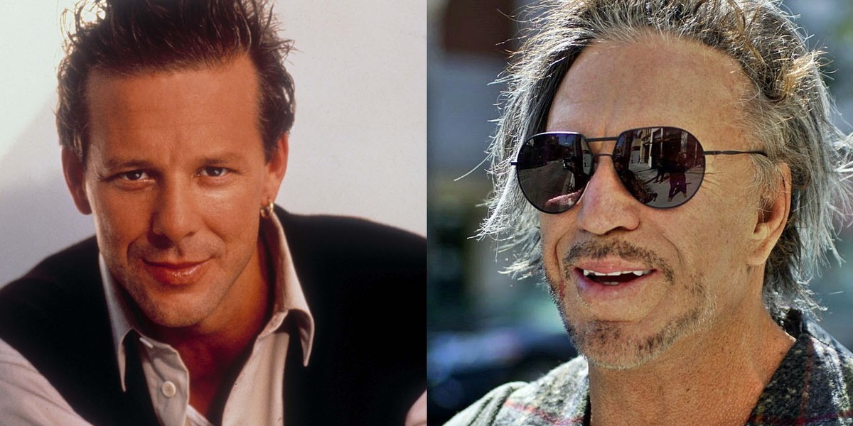 Jak zmienił się Mickey Rourke - najseksowniejszy aktor lat 80-tych - Facet