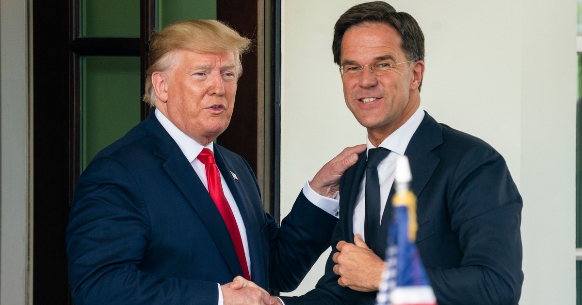 Mark Rutte leci do USA. W tle zagadkowe oświadczenie Donalda Trumpa ...