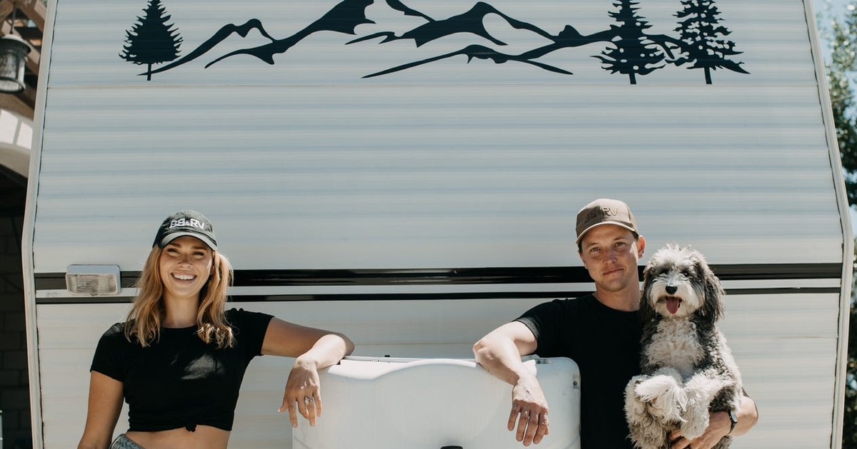 A couple started renovating RVs as a side hustle. They bought and ...