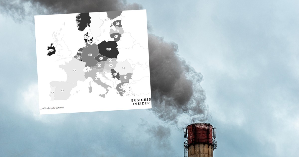 Polacy wcale nie emitują najwięcej CO2 w Europie. Przed nami pięć ...