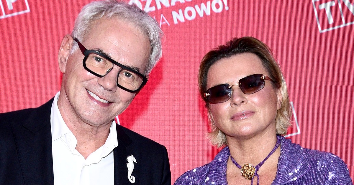 Monika Janowska zrobiła show na konferencji TVP. Żona Janowskiego bez ...