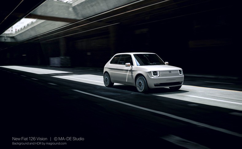Fiat 126p zaprojektowany od nowa. Włosi zrobili z niego samochód ...