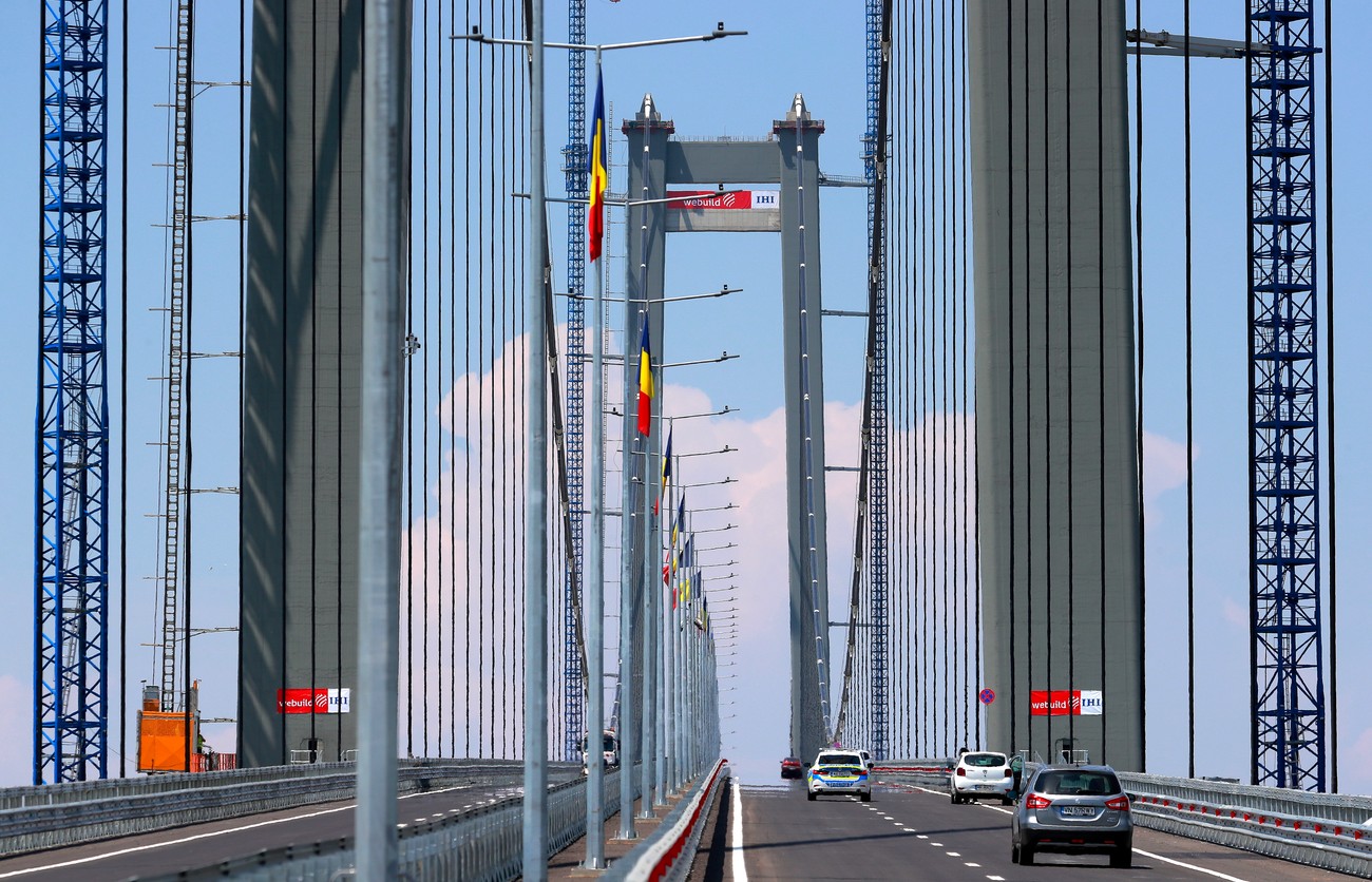 Otvoren viseći most preko Dunava u Rumuniji vredan 500 miliona evra