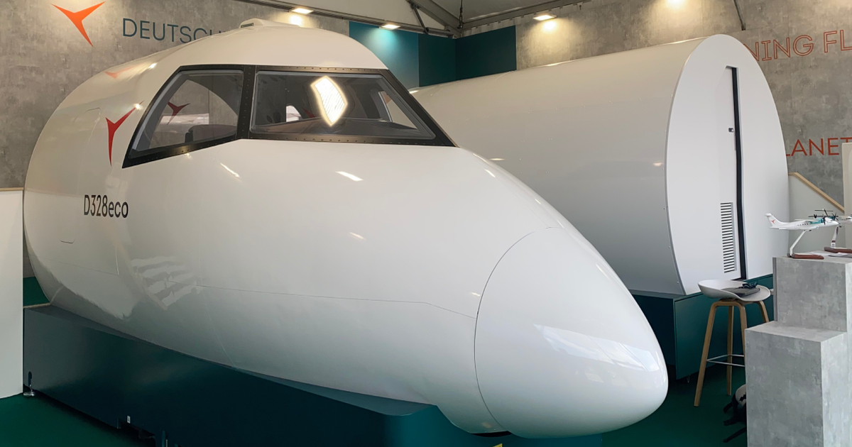 Deutsche Aircraft zeigt erstmals Kabine und Cockpit der D328 Eco ...