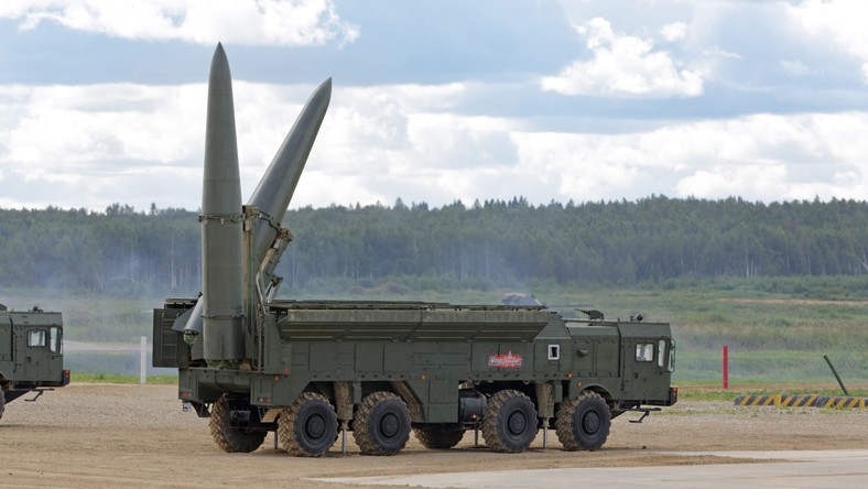 Rosja zbroi Białoruś. Rakiety Iskander ustawione na granicy z Ukrainą