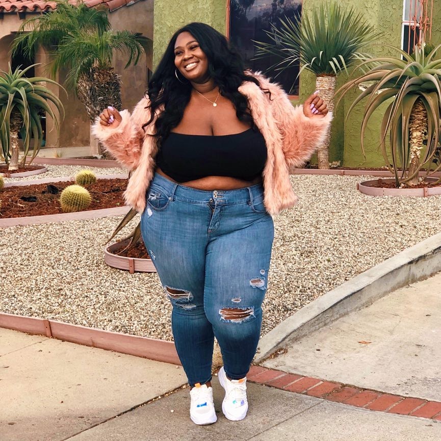 Here are stunning photos of plus sized model, Simone Mariposa ...
