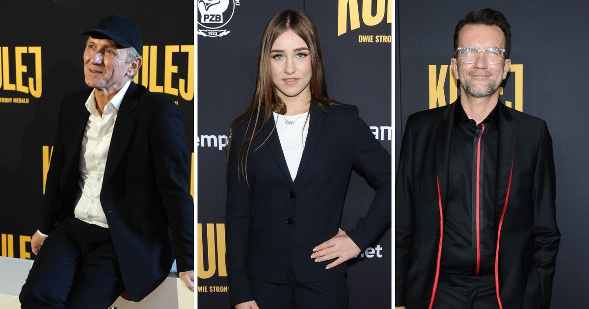 Premiera filmu "Kulej. Dwie strony medalu". Julia Szeremeta pozowała do ...