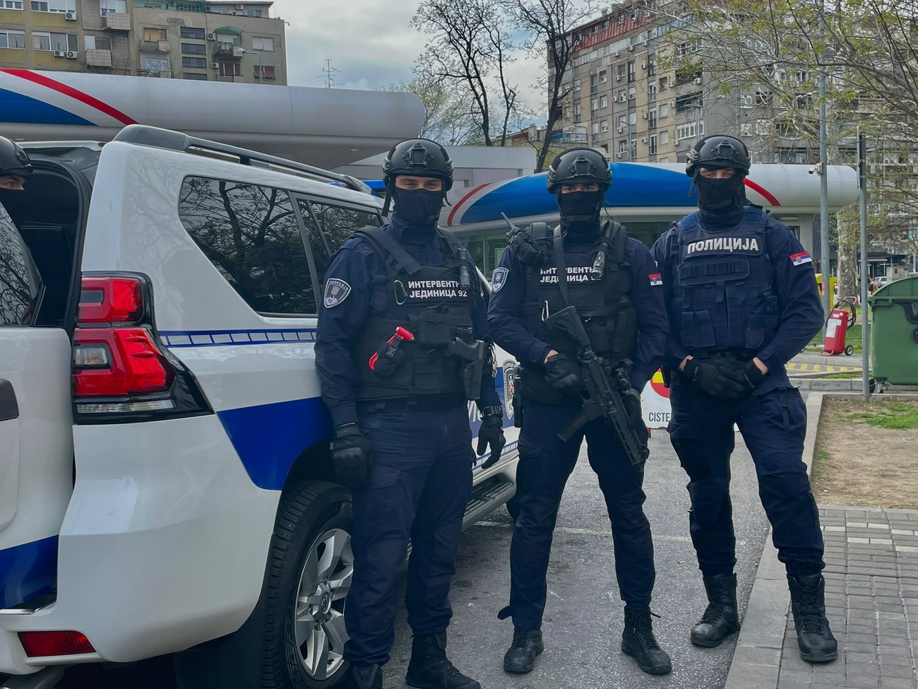 "Blic" sa Interventnom tokom hapšenja - Blic