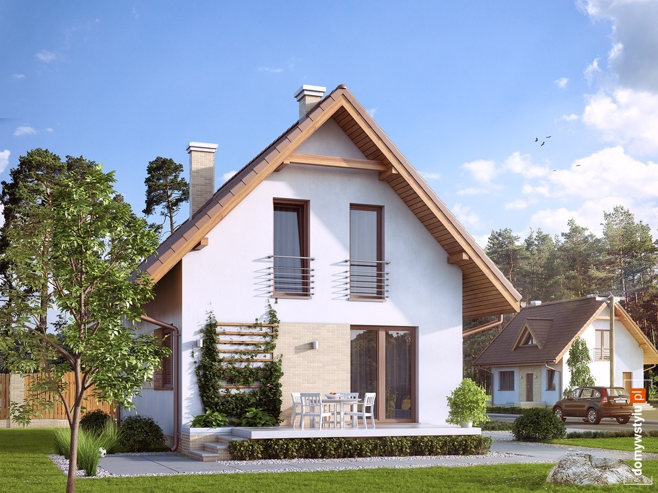 Domy do 70 m kw. - projekty. - Dom