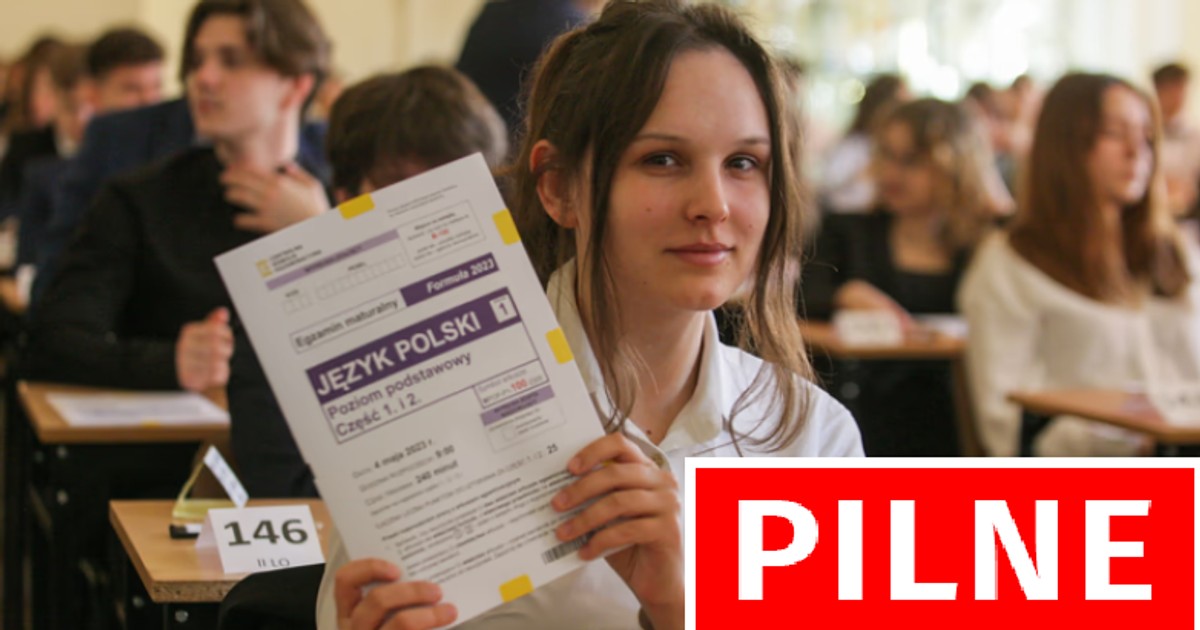 Matura 2023. Język polski — poziom podstawowy [ARKUSZE I ODPOWIEDZI] - Wiadomości