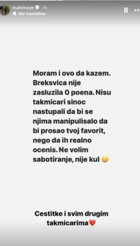 Pevačica o potezu Sajsi MC na Beoviziji 2024: "Manipuslisalo se da bi ...