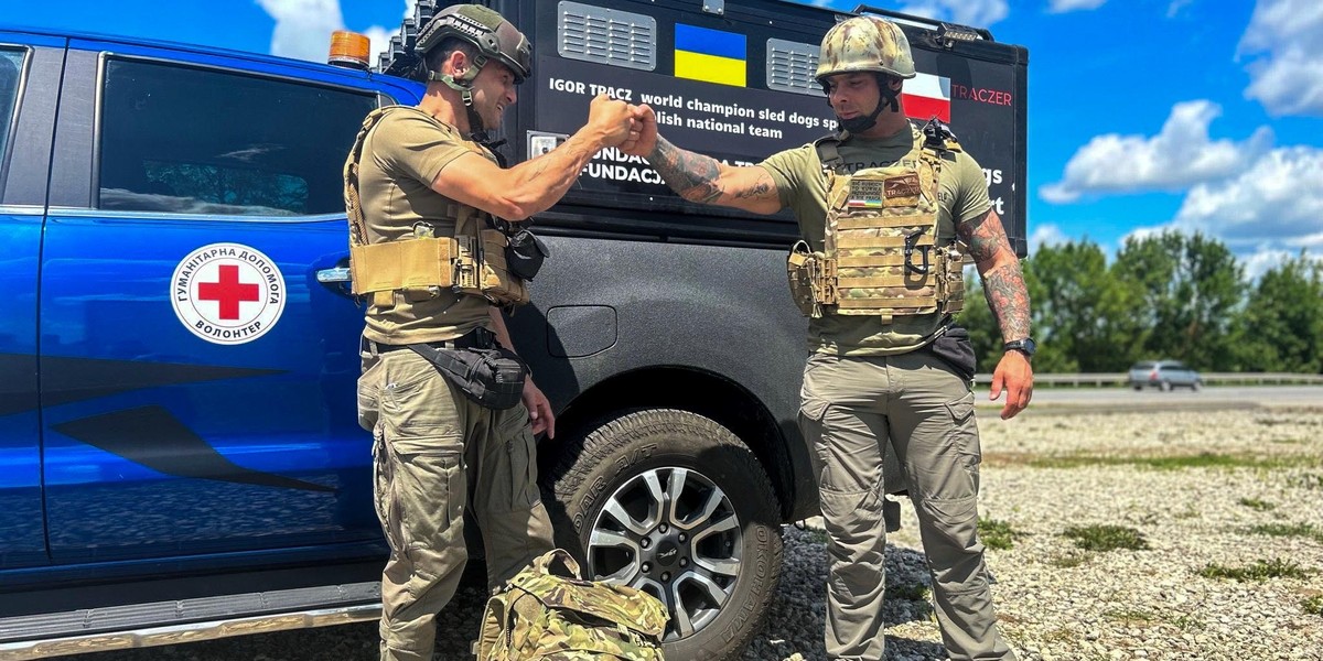 Igor Tracz o pomocy dla Ukrainy. "Pierwszy impuls to była złość na ...