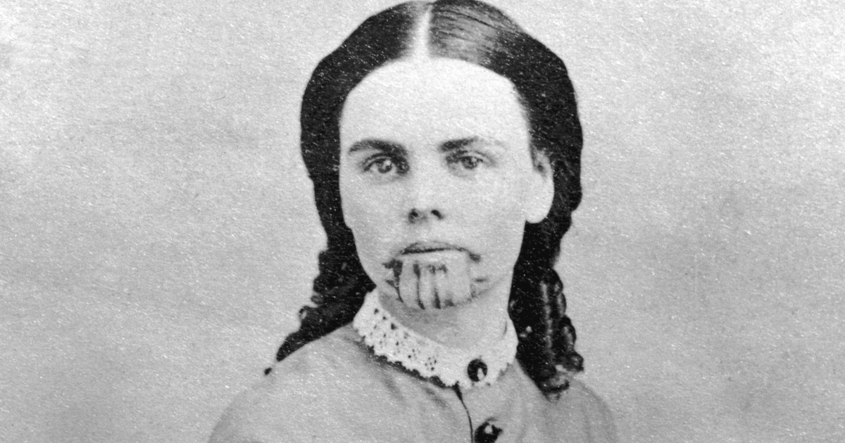 Olive Oatman - prawdziwa "dziewczyna z tatuażem" - Facet