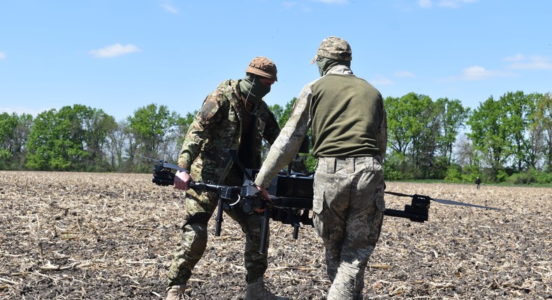 Ukraine is turning heavy bomber drones into supply haulers as front ...
