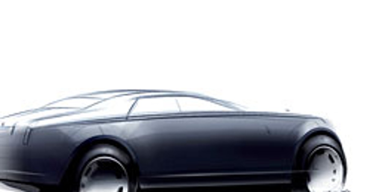 Rolls-Royce RR4: pierwsze oficjalne szkice nowego modelu