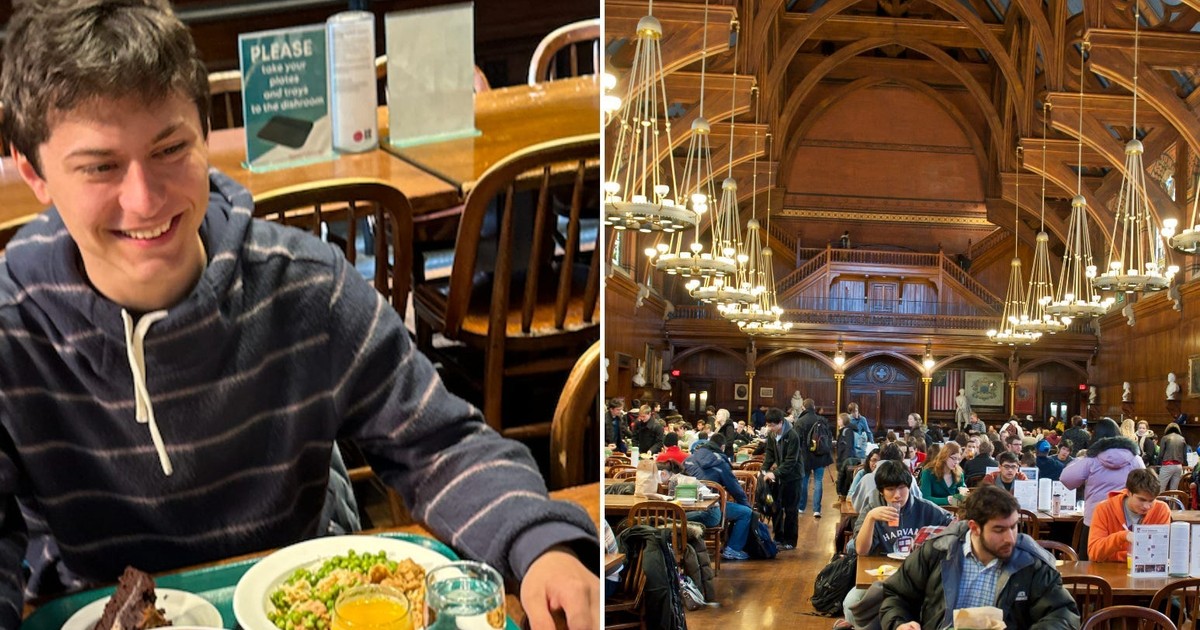 I'm a Harvard student. Our freshman dining hall looks amazing, but some ...