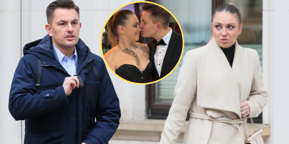 Kinga Gajewska i Arkadiusz Myrcha nie szczędzili sobie czułości. Uwagę zwraca kreacja - Plejada.pl