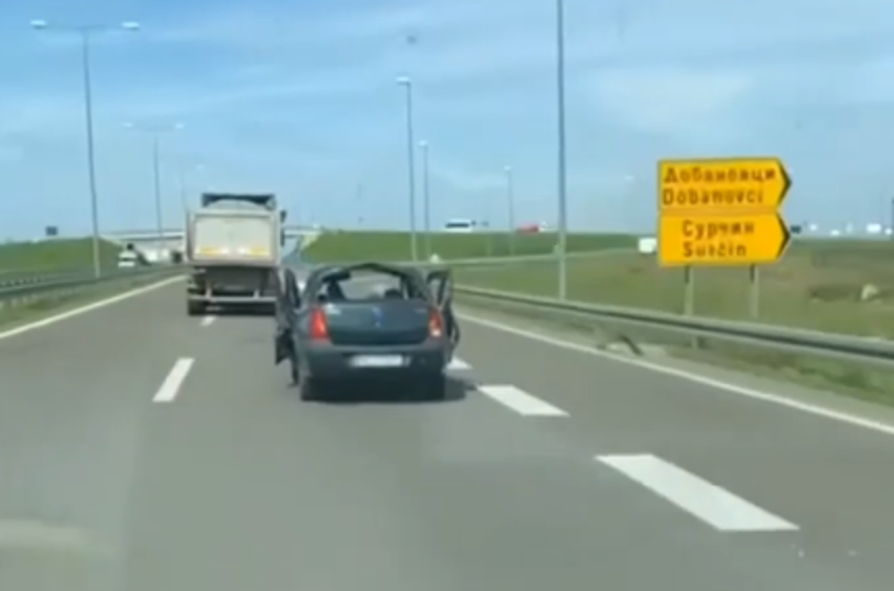 OVAKO NEŠTO JOŠ NISTE VIDELI Mrtav pijan sleteo s puta, pa nastavio da ...