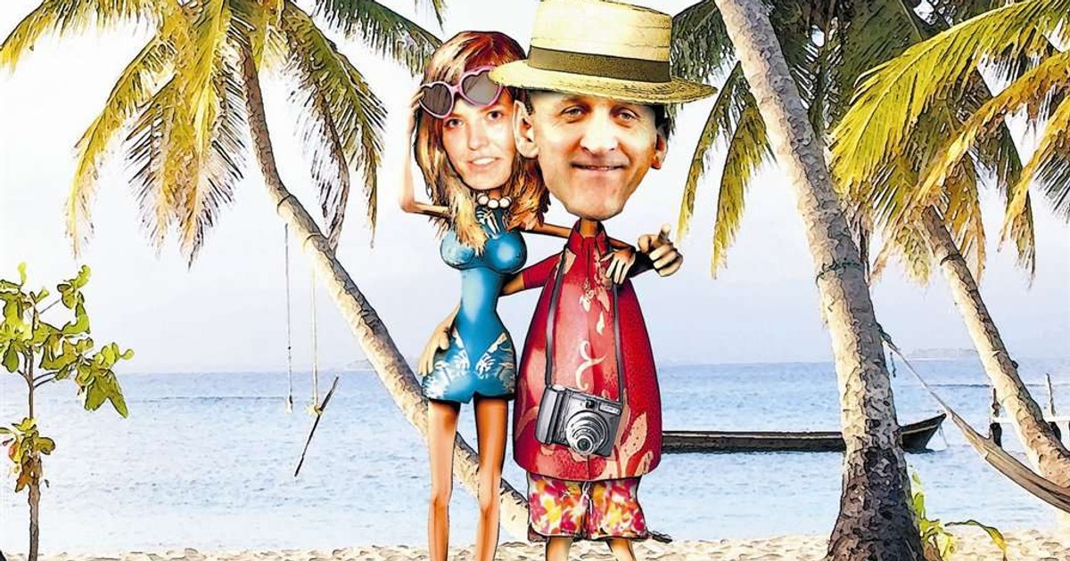 Marcinkiewicz i Isabel zwiedzają świat